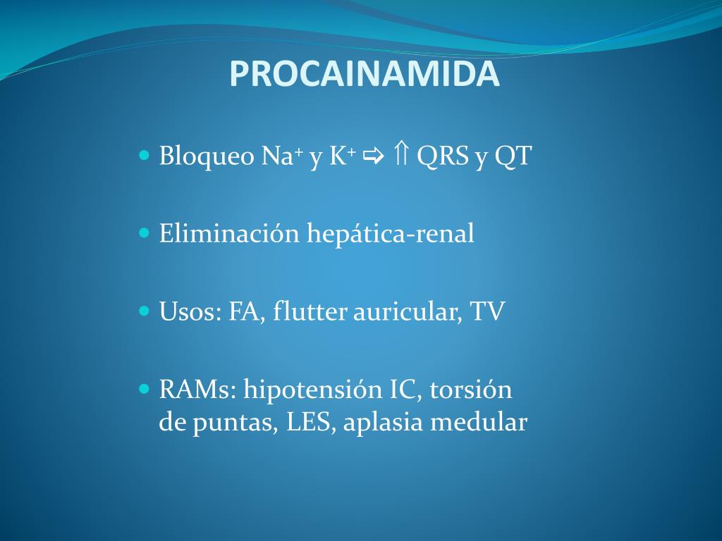 PPT - Antiarrítmicos Dr. GABRIEL TRIBIÑO ESPINOSA PowerPoint ...