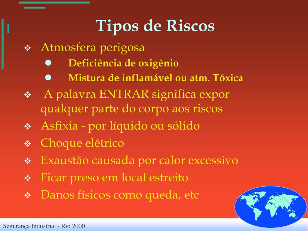 PPT - ENTRADA EM ESPAÇO CONFINADO AUTORIZAÇÃO NECESSÁRIA PowerPoint ...