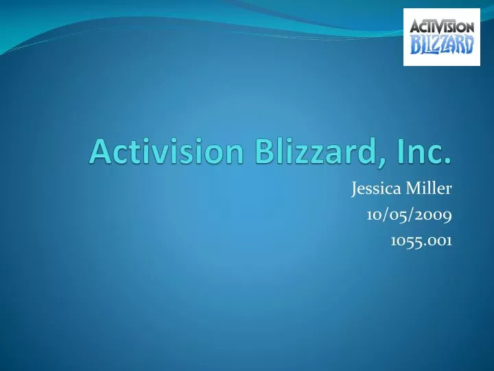 PPT - Activision Blizzard, Inc. PowerPoint Presentation, free download ...