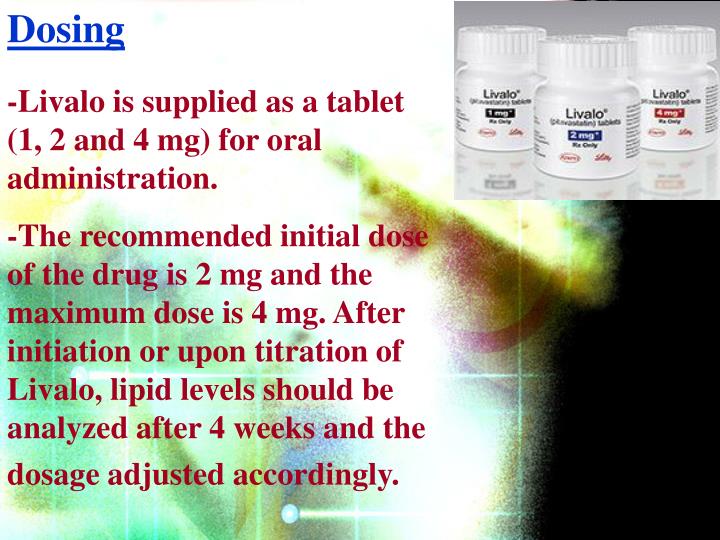 PPT - Livalo (Pitavastatin) PowerPoint Presentation - ID:4284694