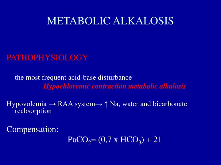 PPT - ACID –BASE DISTURBANCES PowerPoint Presentation - ID:4284802