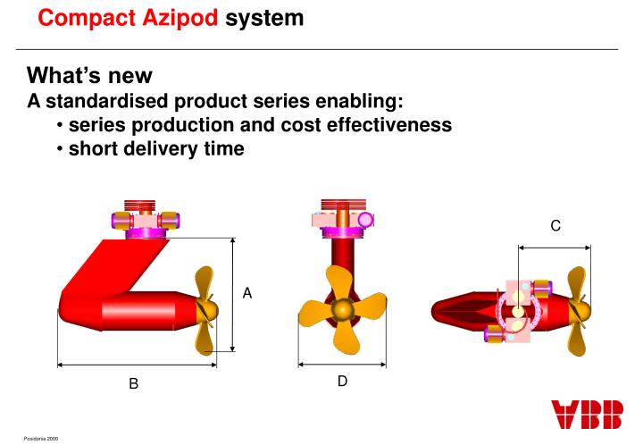 PPT - Presenting the next generation in podded propulsion The Compact ...