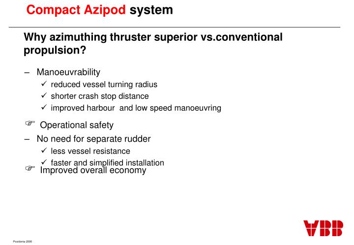 PPT - Presenting the next generation in podded propulsion The Compact ...