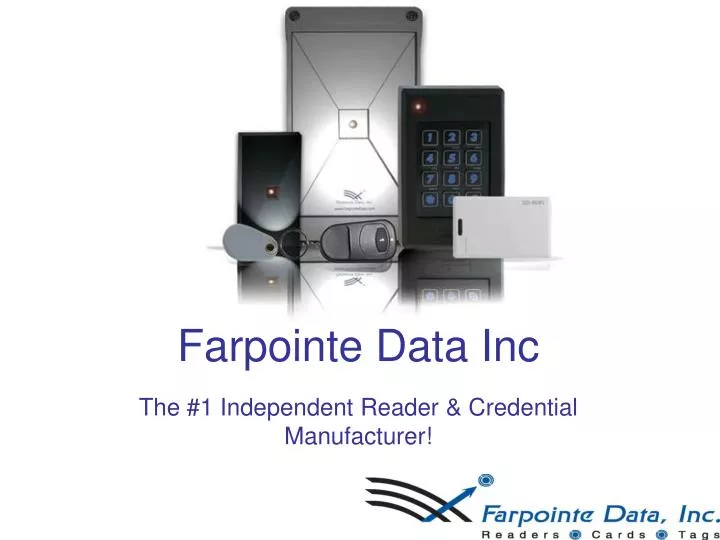 PPT - Farpointe Data Inc PowerPoint Presentation, free download - ID ...