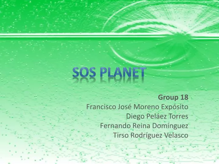 PPT - Sos pLanet PowerPoint Presentation, free download - ID:4286154
