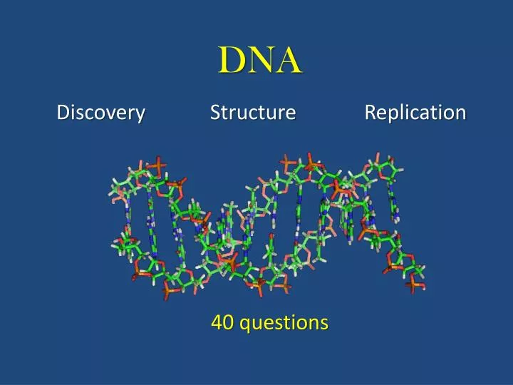 PPT - DNA PowerPoint Presentation, free download - ID:4286266