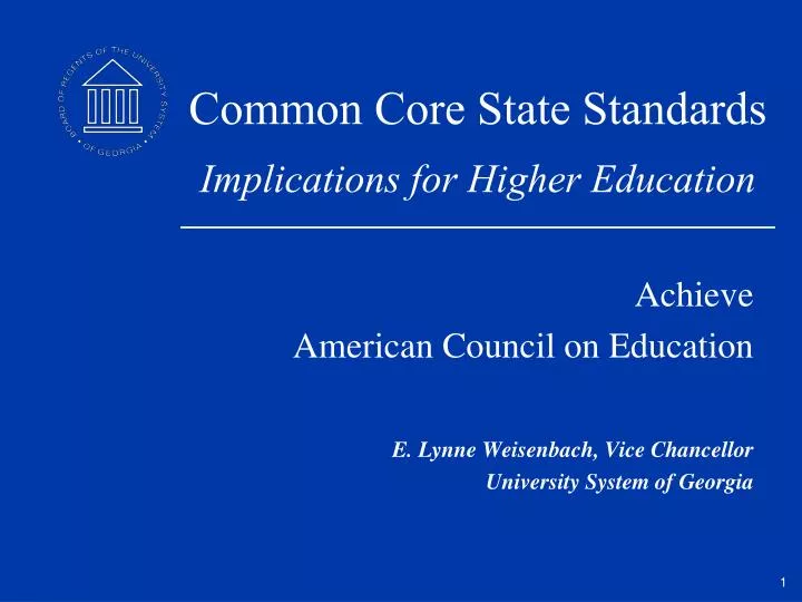 PPT - Common Core State Standards PowerPoint Presentation, free ...