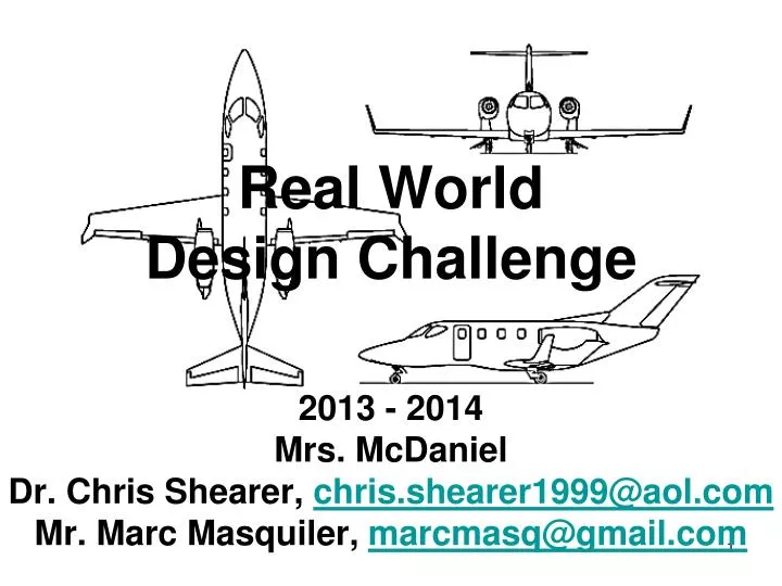 PPT - Real World Design Challenge PowerPoint Presentation, free ...