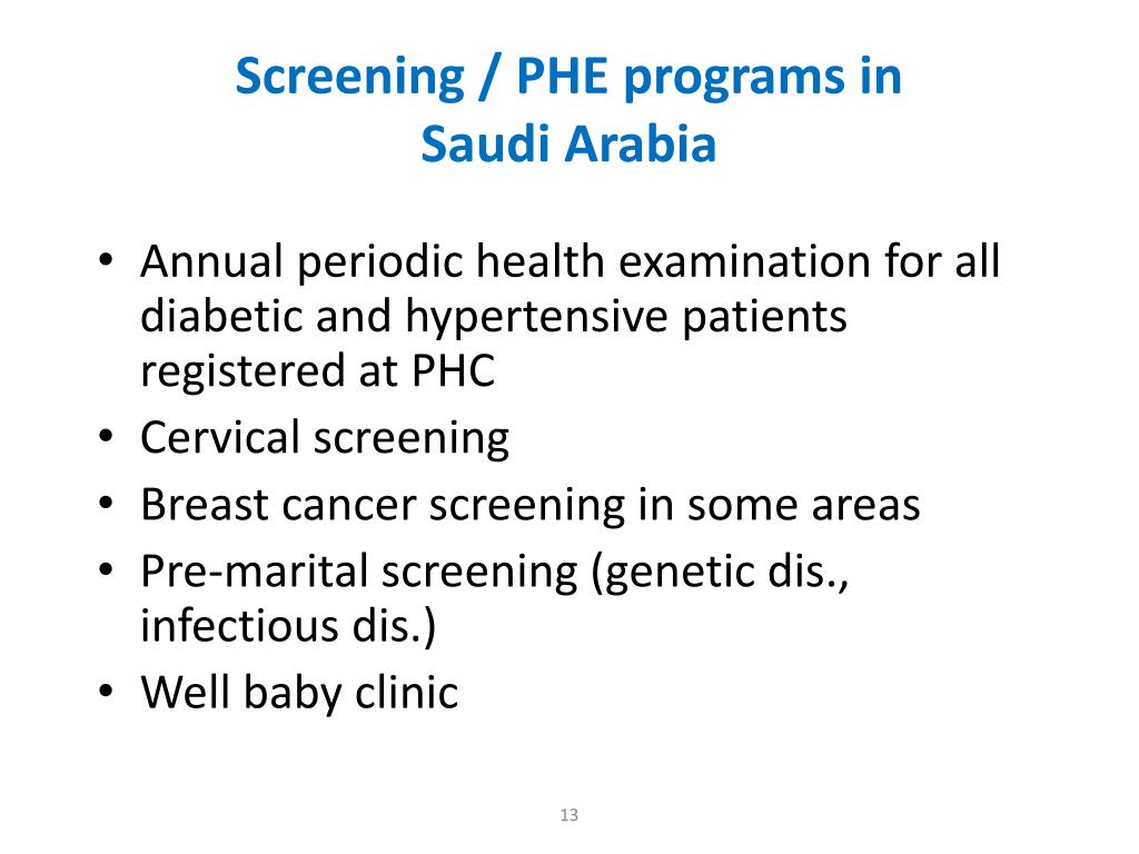 PPT - Periodic Health Examinations in Primary Care PowerPoint ...