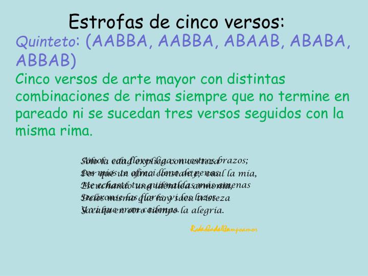 PPT - ESTROFAS Y POEMAS PowerPoint Presentation - ID:4287618