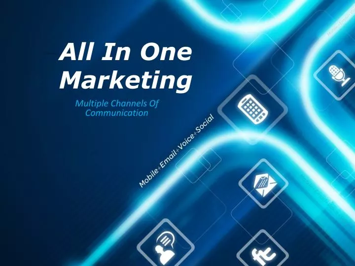PPT - All In One Marketing PowerPoint Presentation, free download - ID ...