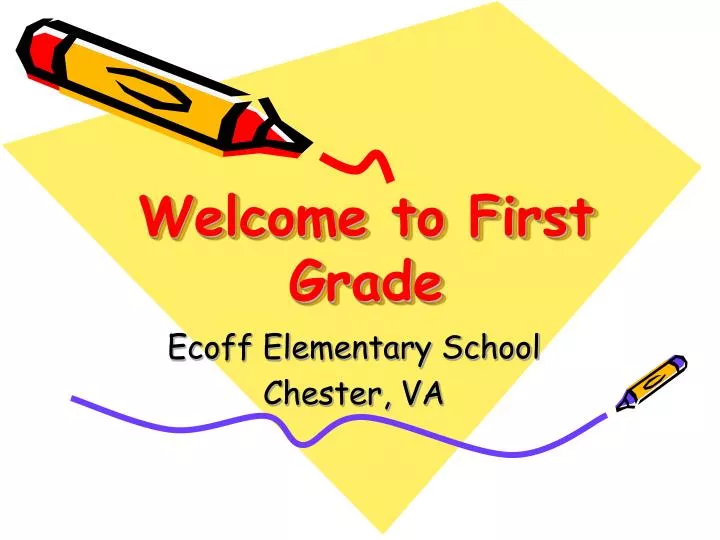 PPT - Welcome to First Grade PowerPoint Presentation, free download ...