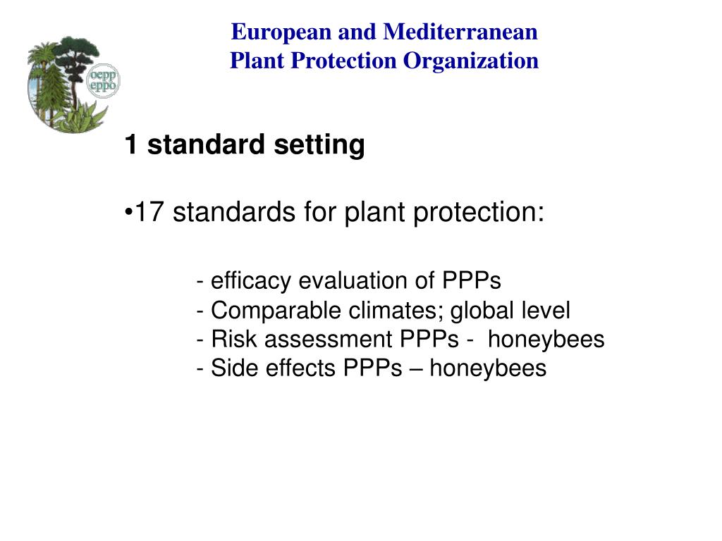 PPT - European and Mediterranean Plant Protection Organization ...