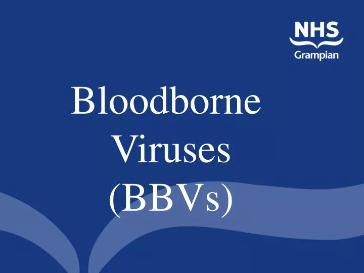 PPT - Bloodborne Viruses (BBVs) PowerPoint Presentation, free download ...
