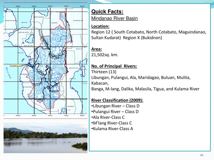 PPT - SITUATION OF RIVER BASINS IN MINDANAO PowerPoint Presentation ...