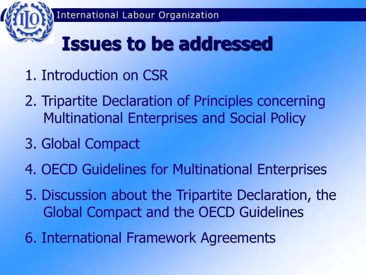 PPT - Issues to be addressed PowerPoint Presentation, free download ...