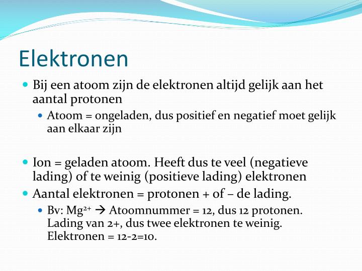 PPT - Bouw van atomen & ionen PowerPoint Presentation - ID:4292556