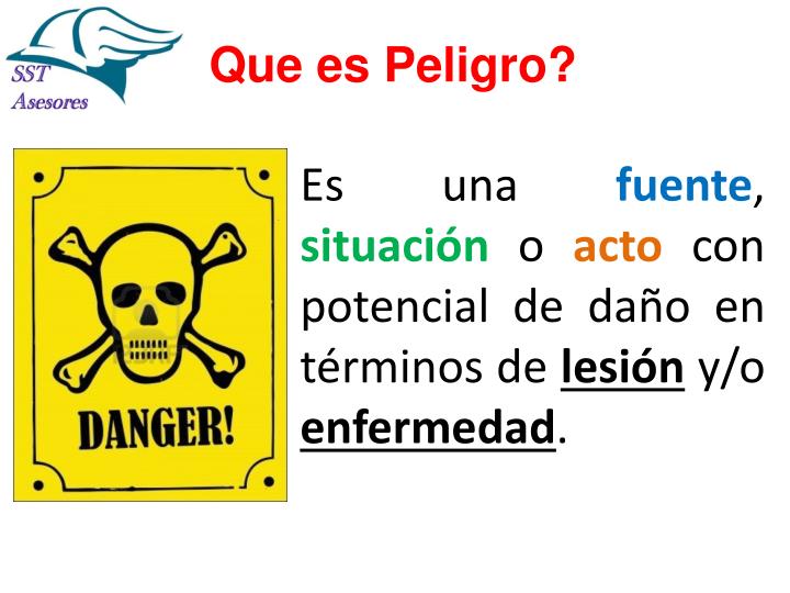 PPT - Diferencia entre Peligro y Riesgo PowerPoint Presentation - ID ...