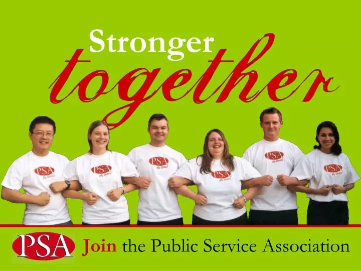 PPT - Join the Public Service Association PowerPoint Presentation, free ...