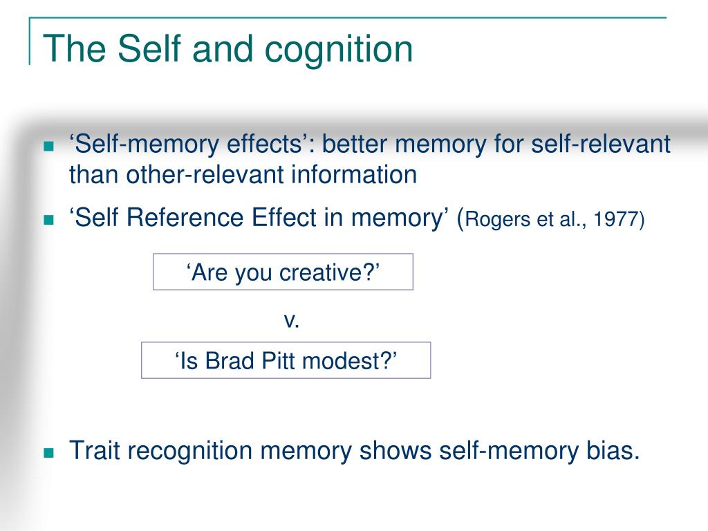 PPT - Understanding Children’s Memory Bias through Ownership: Insights ...
