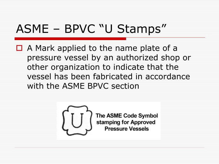 PPT - ASME CODES & STANDARDS PowerPoint Presentation - ID:4293484