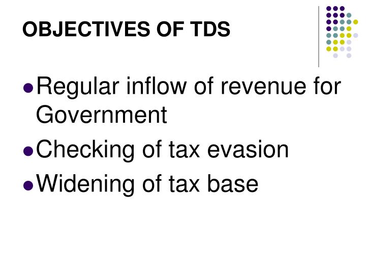 PPT - TAX DEDUCTION AT SOURCE (TDS ) PowerPoint Presentation - ID:4294094