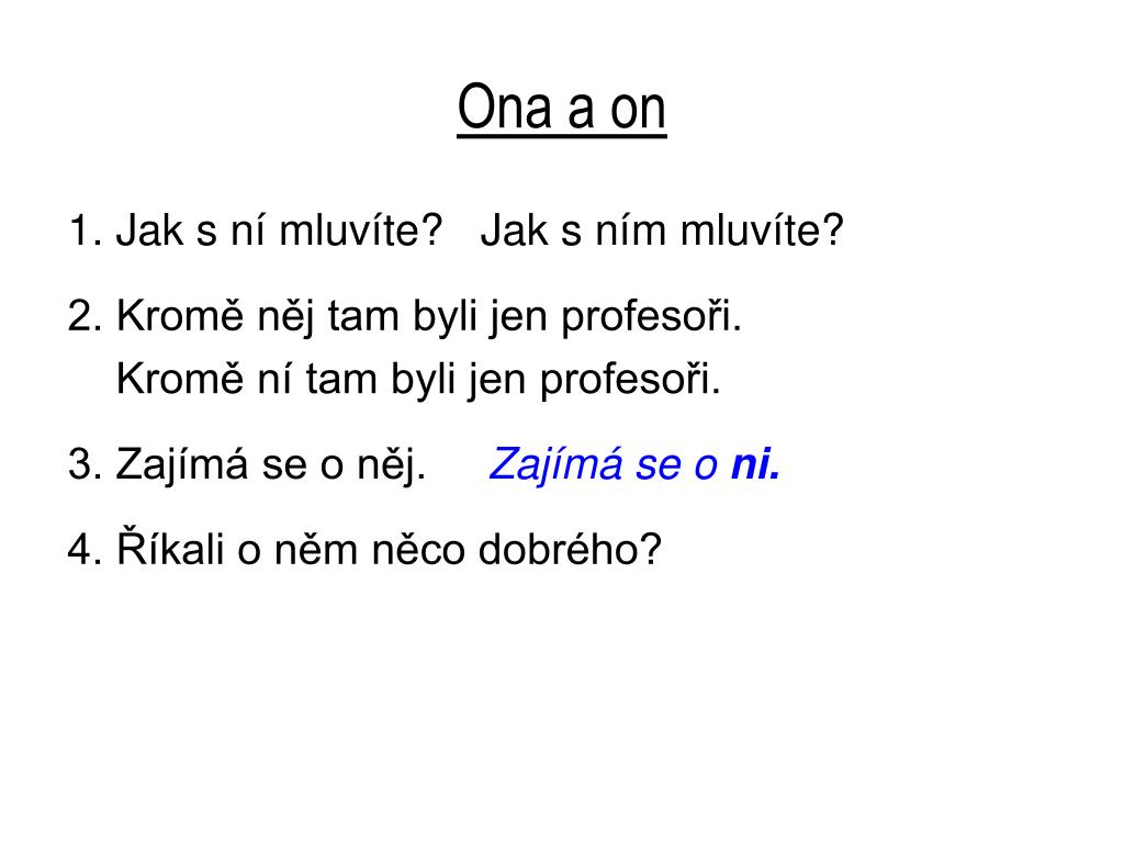 PPT - Ona a on : Masculine & Feminine Pronouns PowerPoint Presentation ...