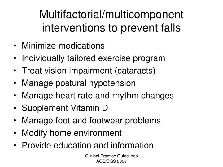 PPT - Falls, Gait and Balance Disorders in Older Adults: Assessment and ...