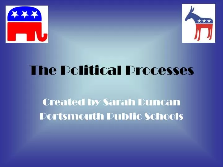 PPT - The Political Processes PowerPoint Presentation, free download ...