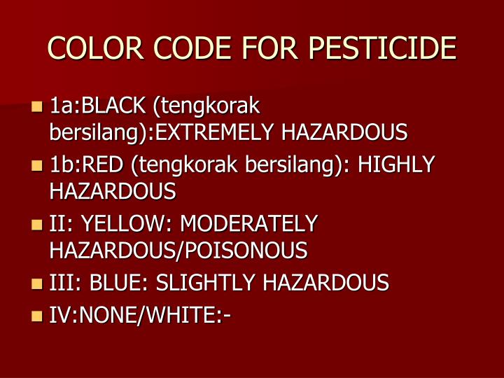 PPT - PESTICIDE PowerPoint Presentation - ID:4298779