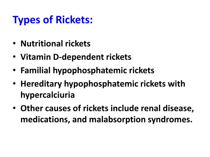 PPT - Rickets PowerPoint Presentation - ID:4299431