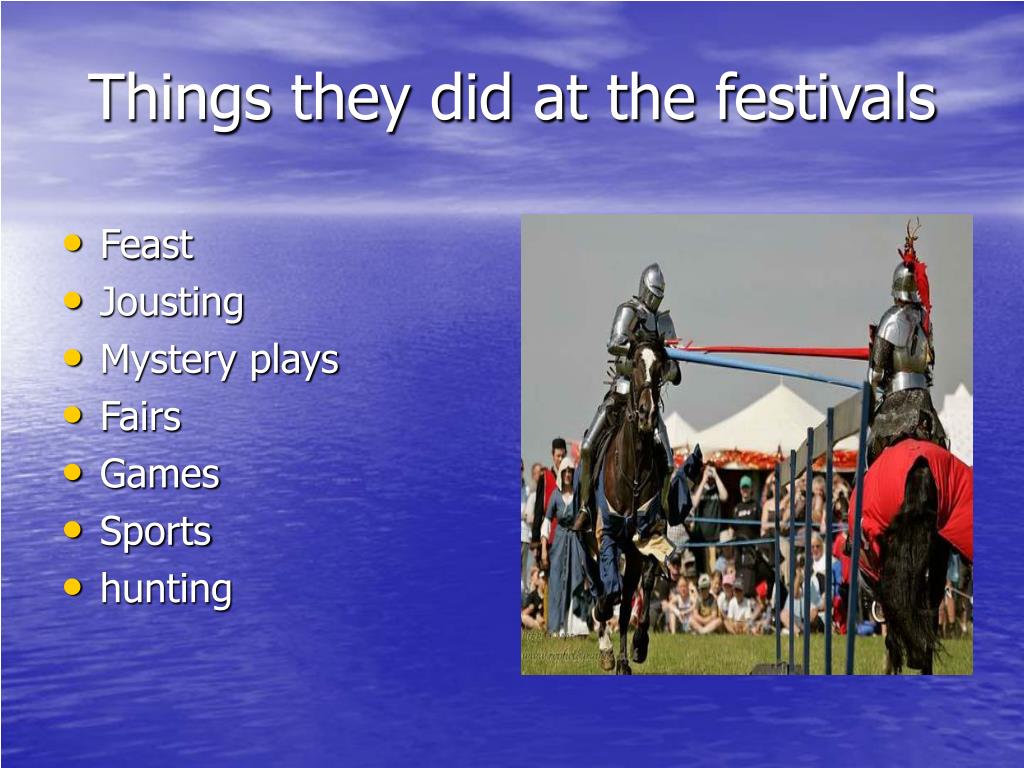 PPT - Middle ages foods & festivals PowerPoint Presentation, free ...