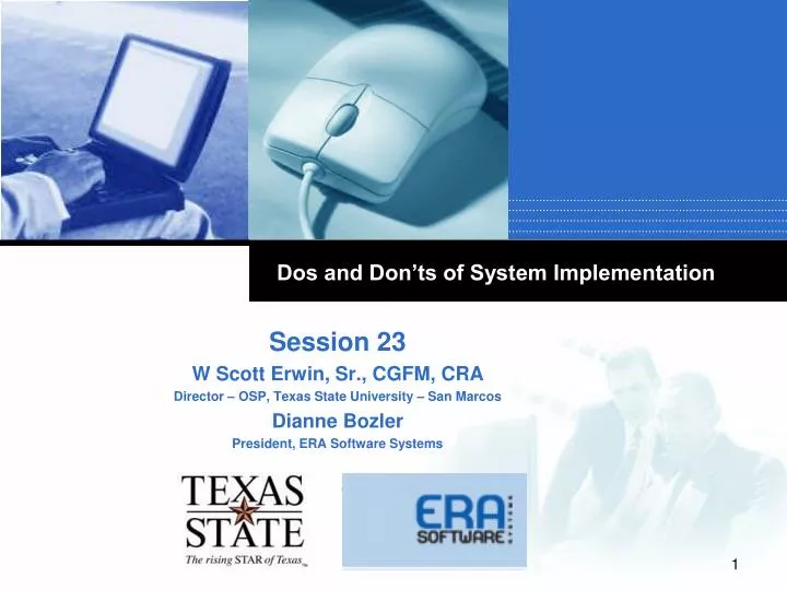 PPT - Dos and Don’ts of System Implementation PowerPoint Presentation ... PPT - Dos and Don’ts of System Implementation PowerPoint Presentation ...