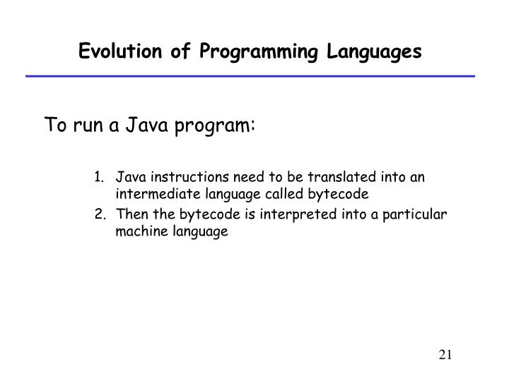 PPT - The Evolution of Major Programming Languages PowerPoint Presentation - ID:4301571