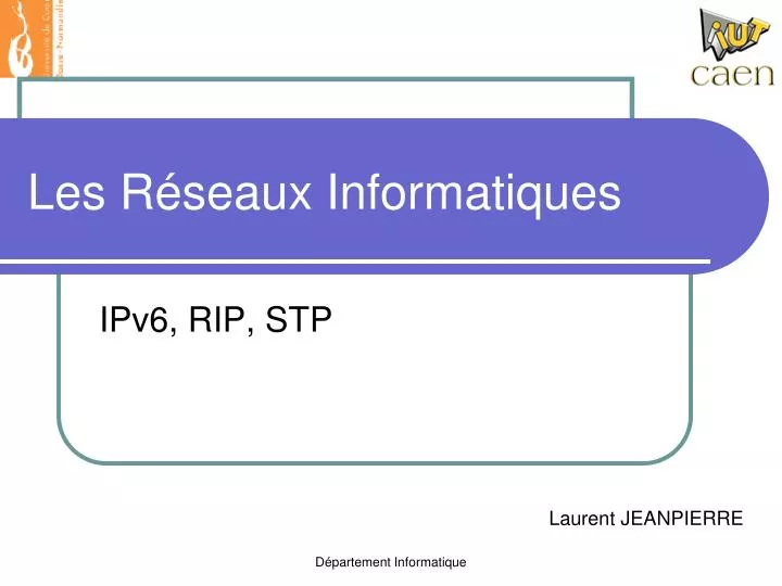 PPT - Les Réseaux Informatiques PowerPoint Presentation, free download - ID:4302121