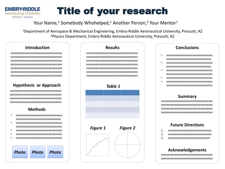 PPT - Title of your research PowerPoint Presentation, free download ...