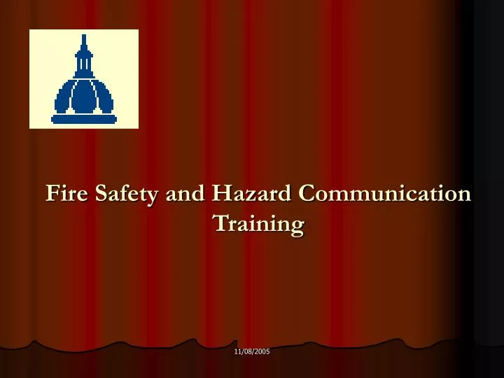 PPT - Fire Safety and Hazard Communication Training PowerPoint ...
