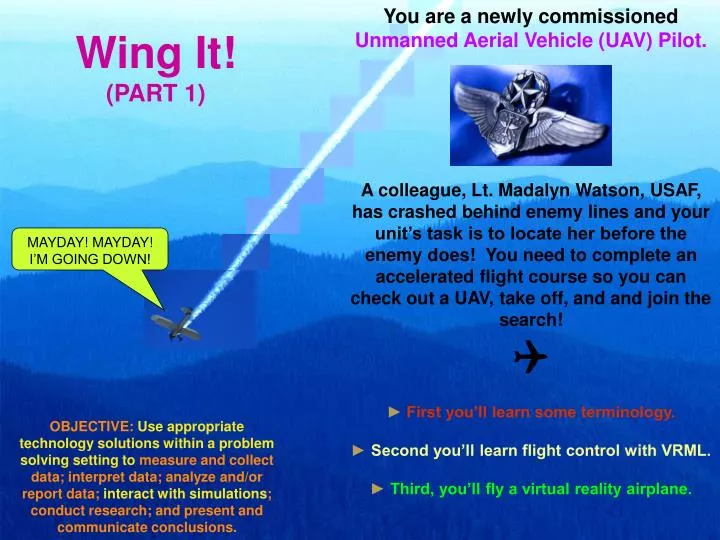 PPT - Wing It! (PART 1) PowerPoint Presentation, free download - ID:4304878