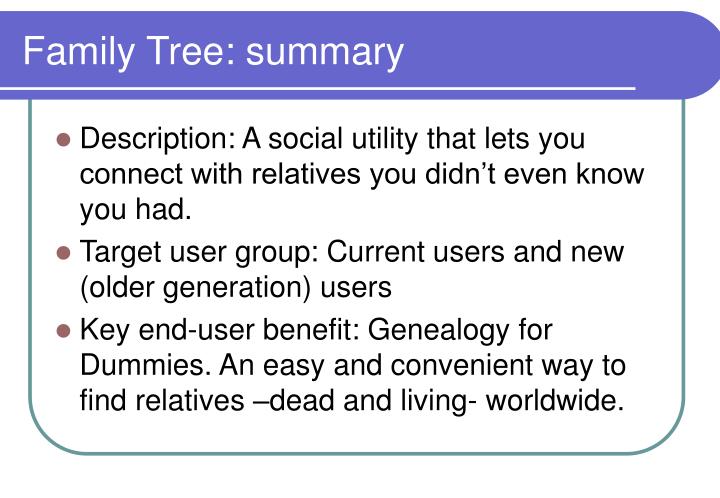 PPT - Family Tree PowerPoint Presentation - ID:4305808