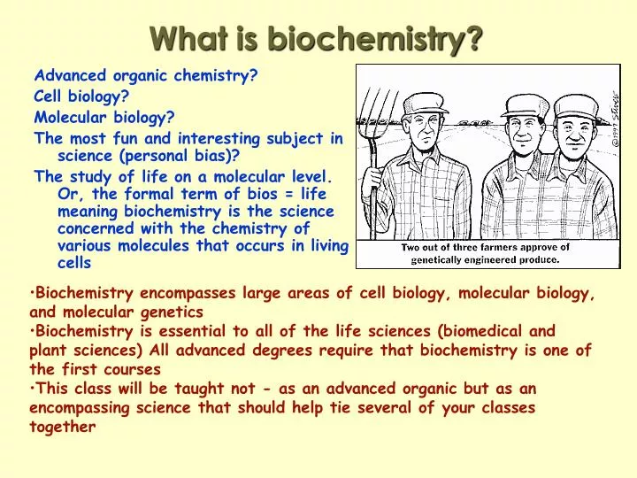 PPT - What is biochemistry? PowerPoint Presentation, free download - ID ...