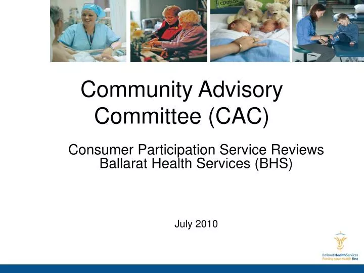 PPT - Community Advisory Committee (CAC) PowerPoint Presentation, free ...