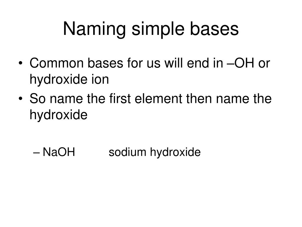 PPT - Bonding & Chemical Nomenclature Chapter 8 & 9 PowerPoint ...