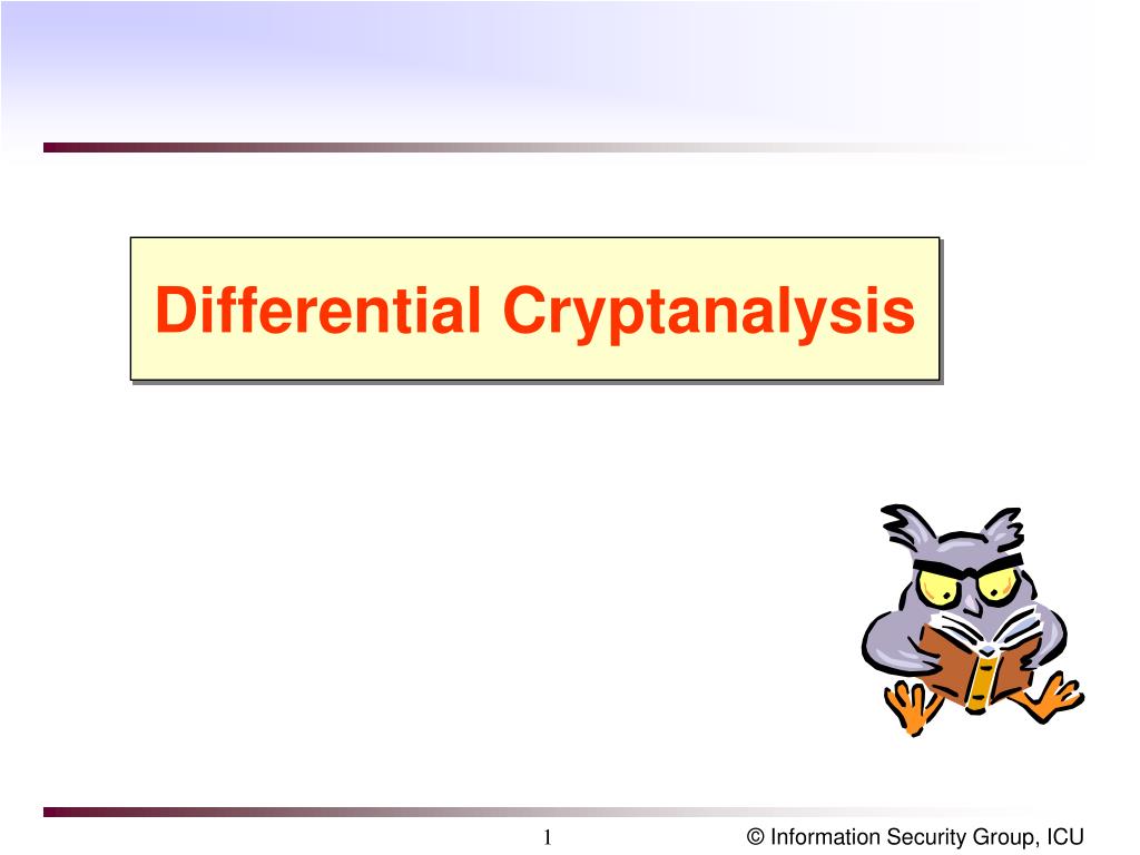 PPT - Differential Cryptanalysis PowerPoint Presentation, free download ... PPT - Differential Cryptanalysis PowerPoint Presentation, free download ...