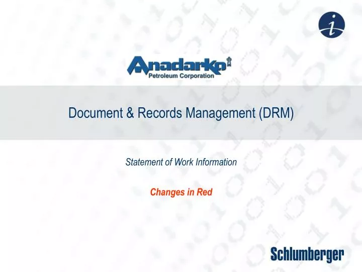 PPT - Document & Records Management (DRM) PowerPoint Presentation, free ...