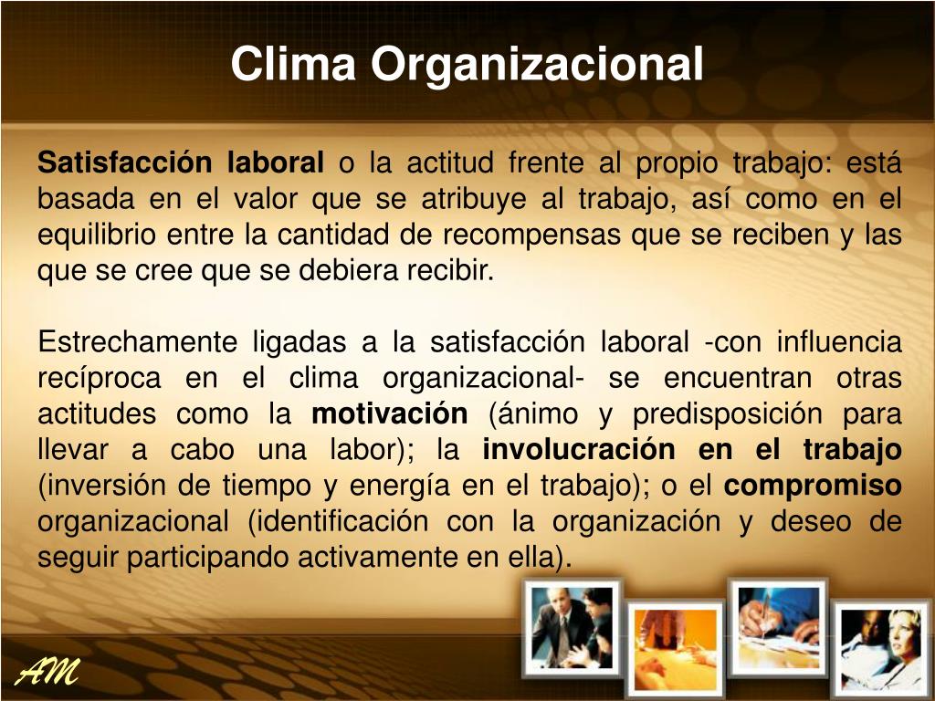 Ppt Clima Organizacional Powerpoint Presentation Free Download Id
