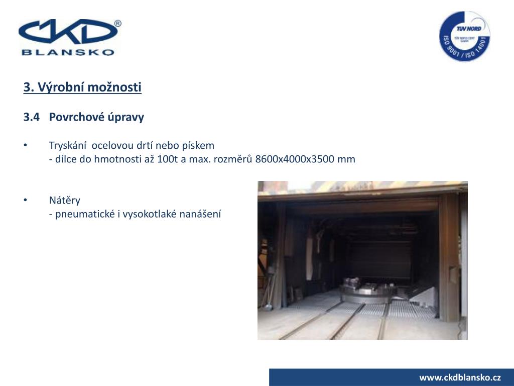 PPT - Člen skupiny JSC Tyazhmash ckdblansko.cz PowerPoint Presentation ...