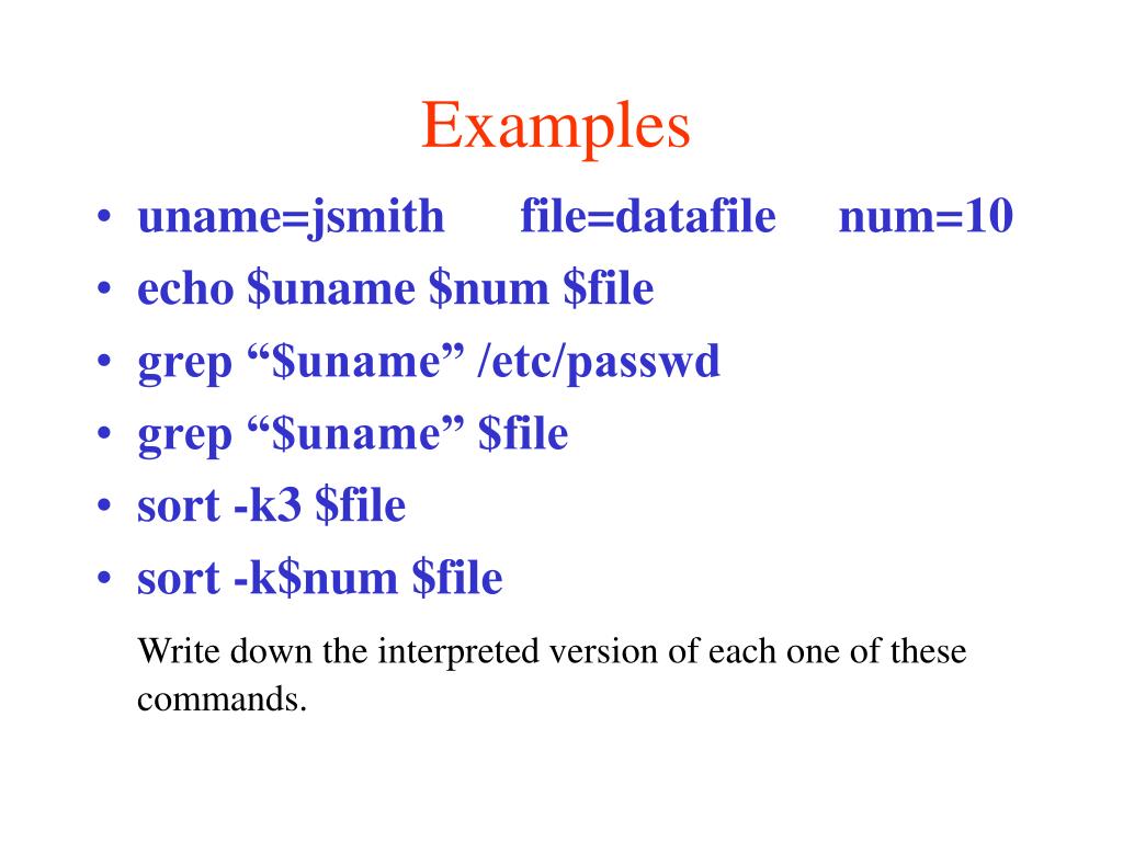 Ppt Basic Shell Scripting Part 1 Objective Learn To Powerpoint Presentation Id4313167