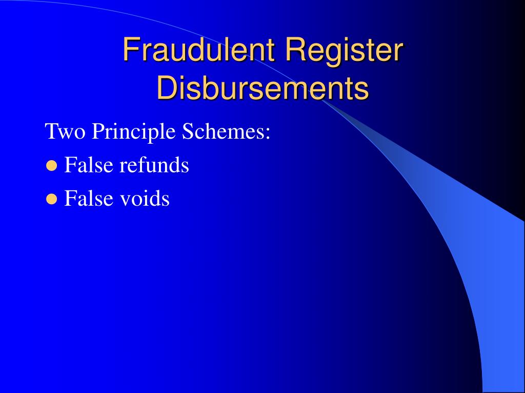 PPT - Chapter 6: Register Disbursement Schemes PowerPoint Presentation ...