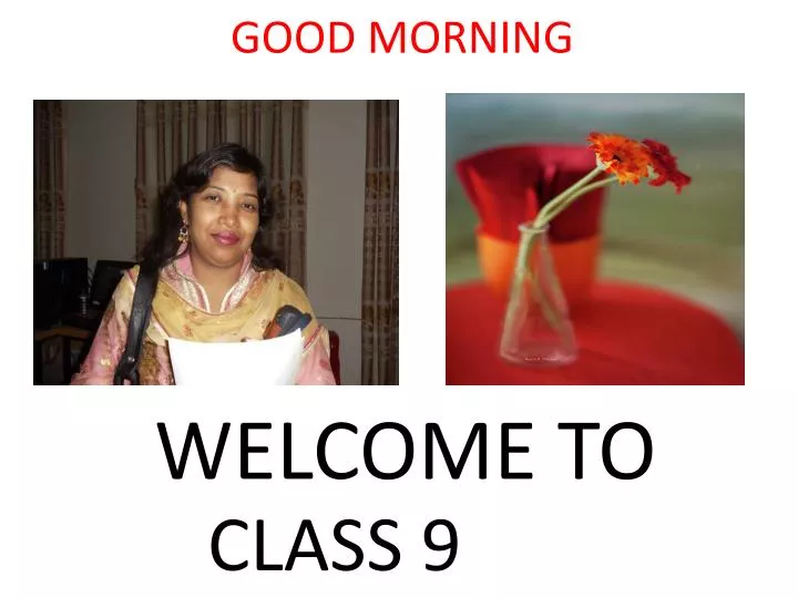 PPT - GOOD MORNING PowerPoint Presentation, free download - ID:4313515