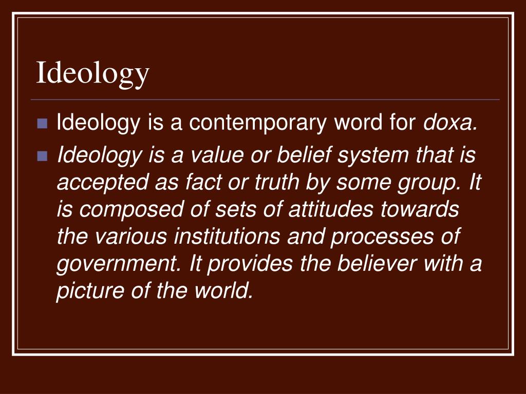 Ppt Ideology Powerpoint Presentation Free Download Id 4314471